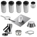 FS110 - F120/F240 Chimney Flue Kit, 4.5m height